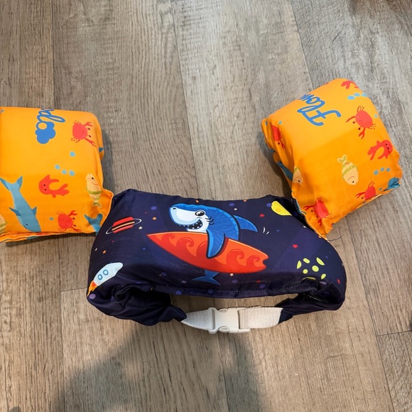 Accessories | Shark Design Kids Swim Floaties | Poshmark
